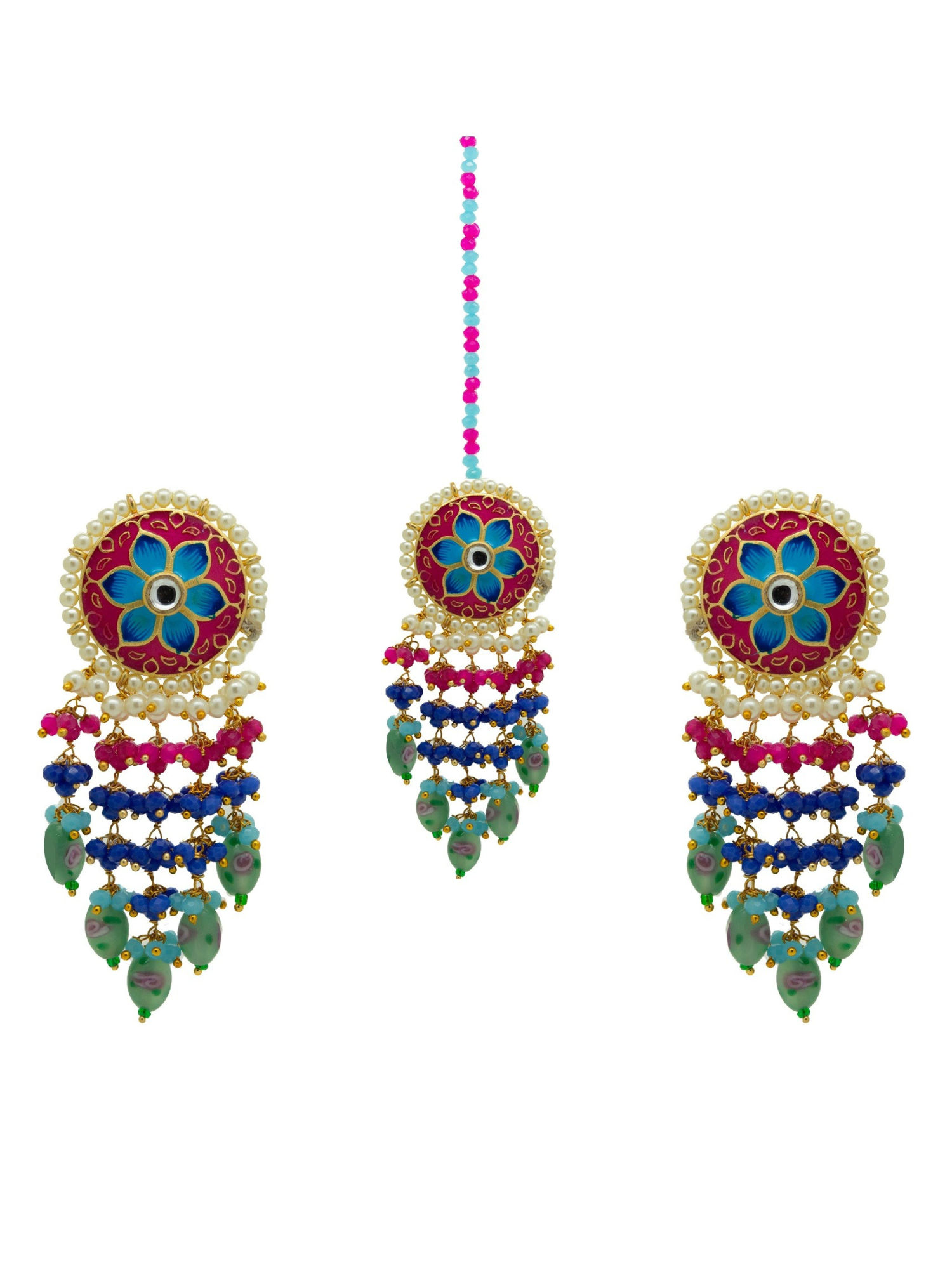 Buy Latest Maang Tikka Set Online | Tikka Set Punjabi - Johori