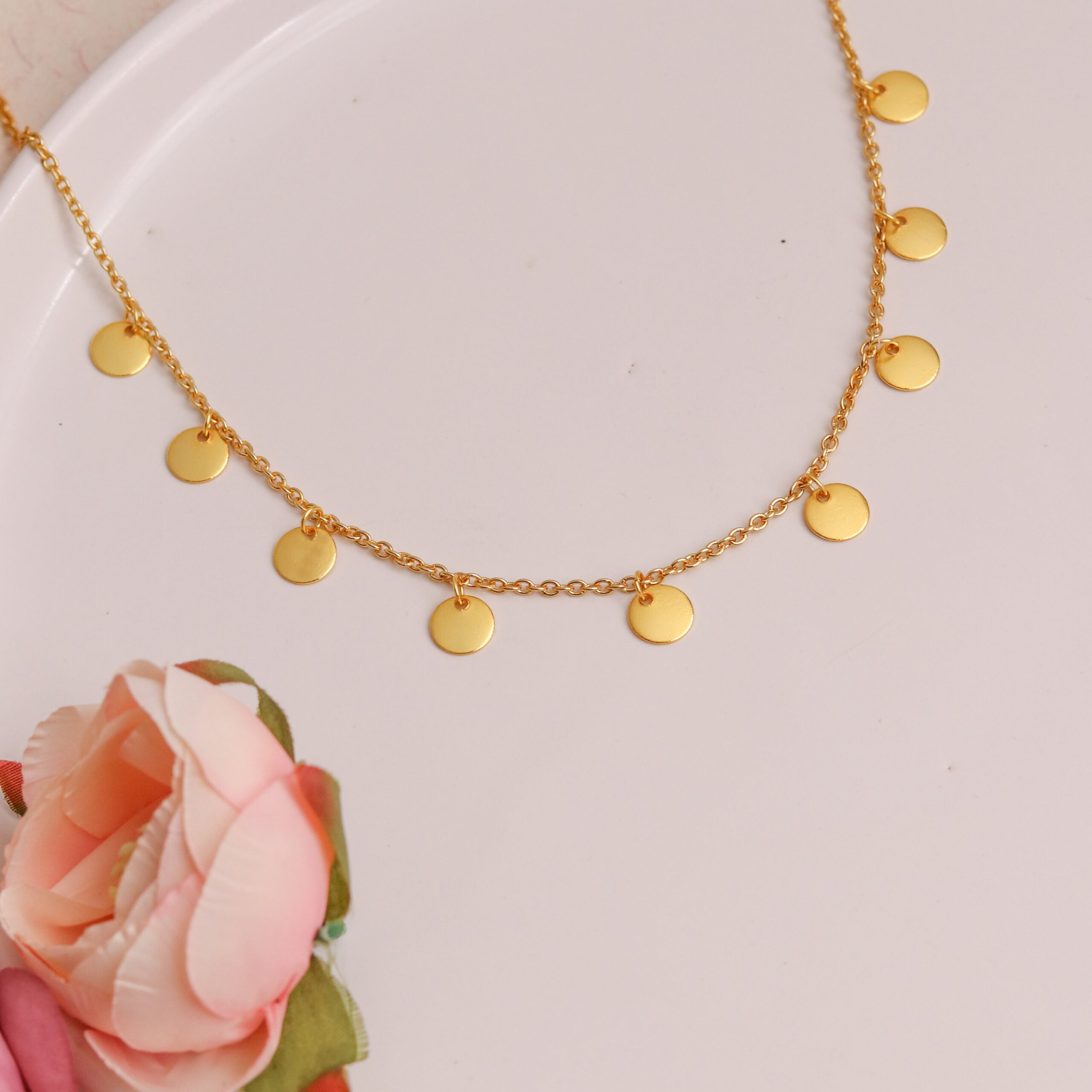 Simple Round Charm Chain | Chains For Women | Johori
