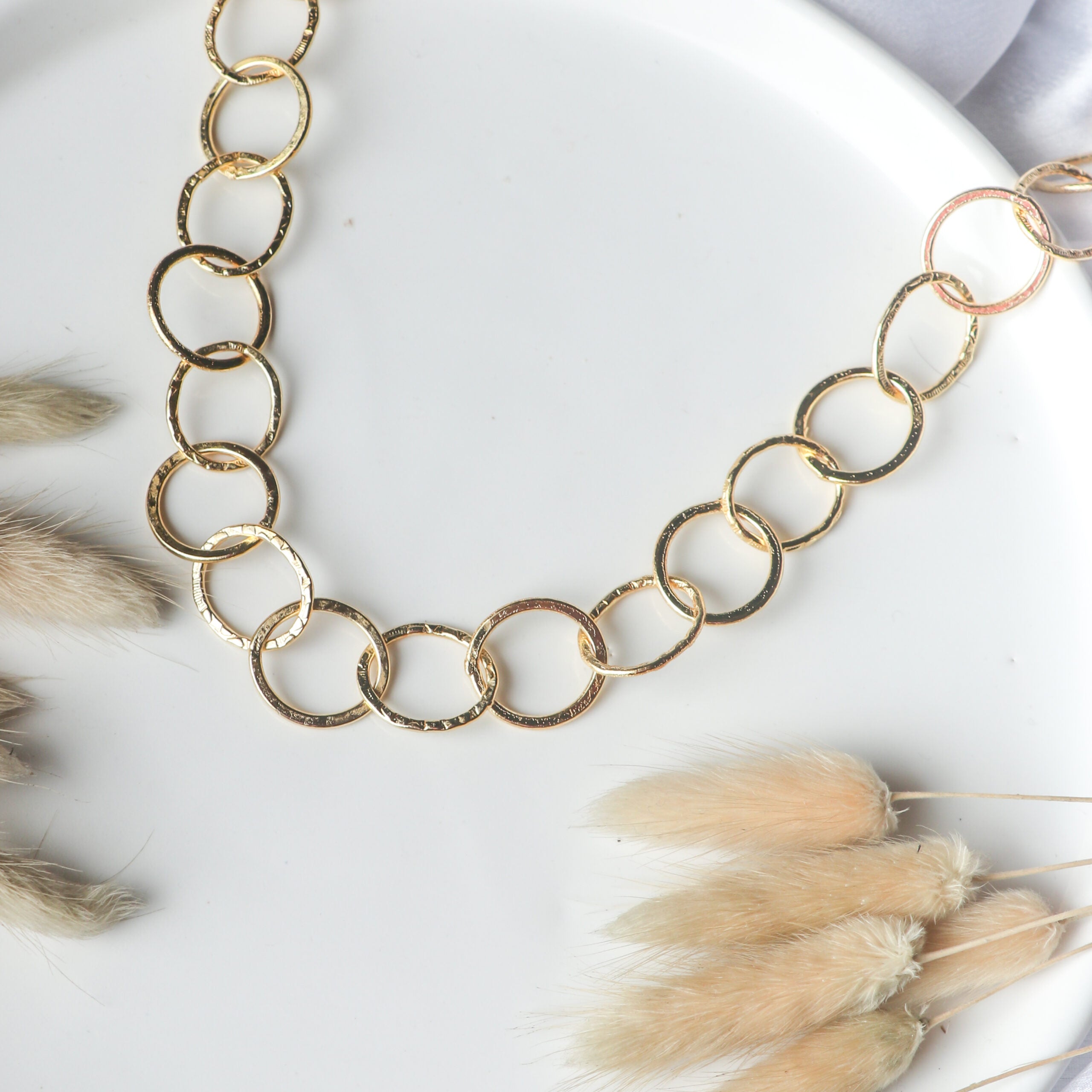 Buy Round Gold-Plated Chain Online | Necklace Chains | Johori